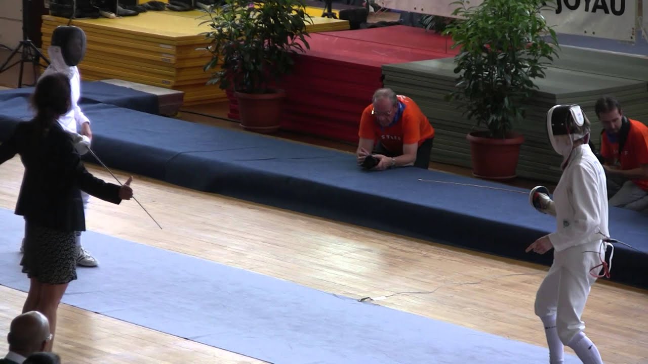 FENCING CHT DE FRANCE EPEE VETERANS Anglet finale EDV V1 - YouTube