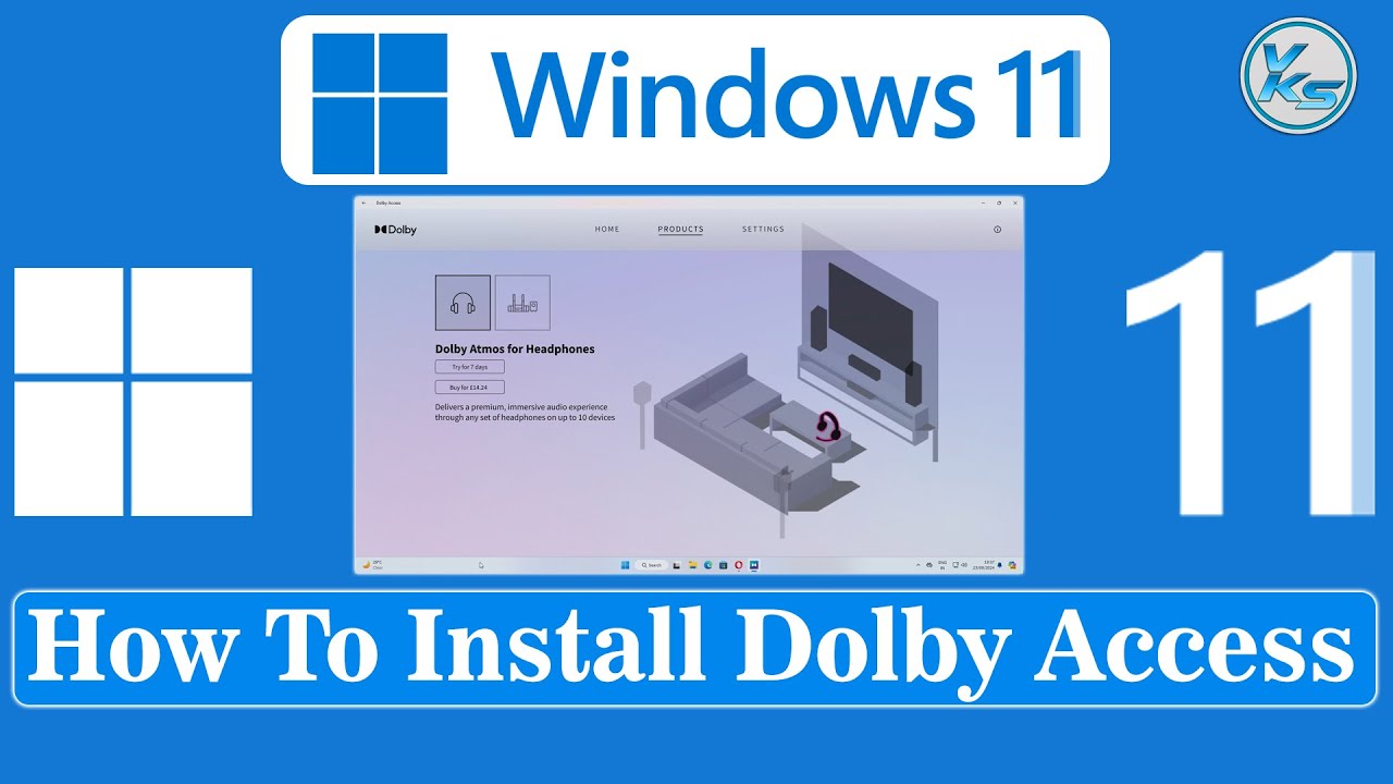 How To Download And Install Dolby Access in Windows 11 - YouTube