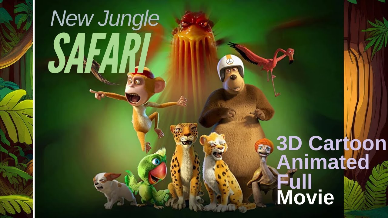 Kids Favourite CARTOON Animation FULL MOVIE | Jungle Safari movie | # ...