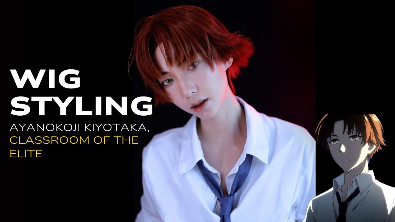 Wig Styling | Ayanokoji Kiyotaka, Classroom of the Elite - YouTube