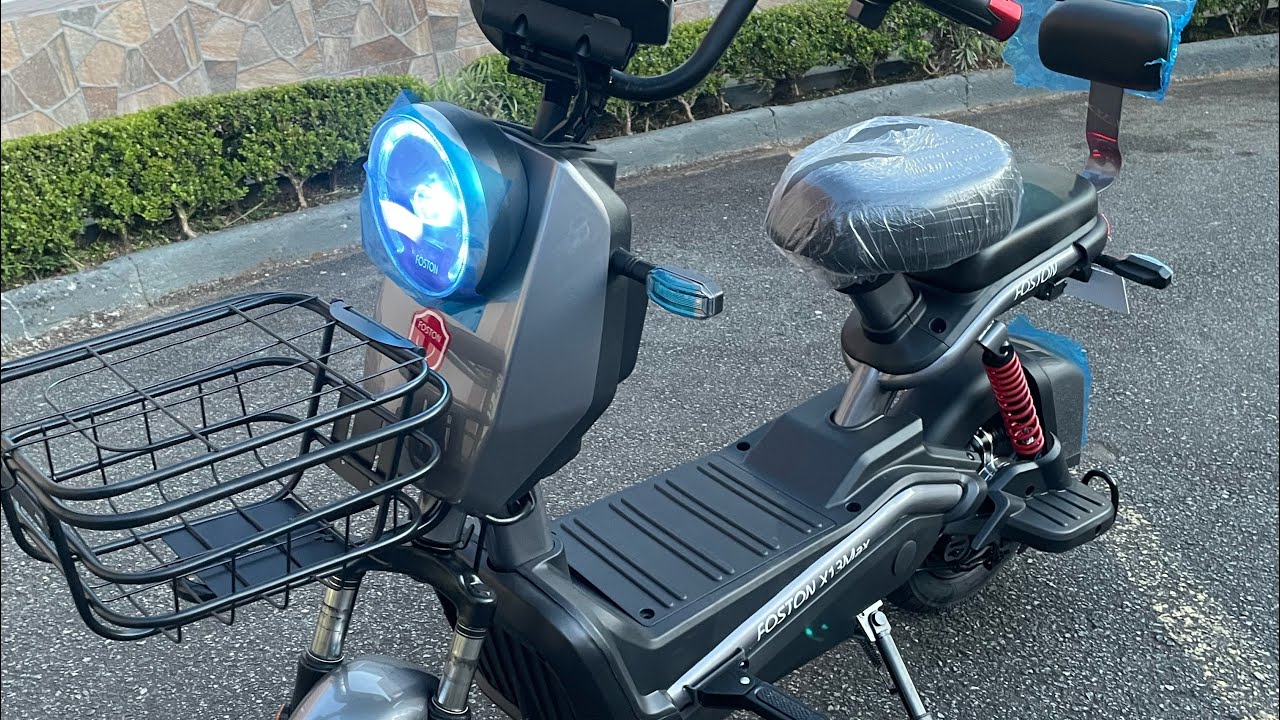 Foston x13 Max, moto elétrica 1000w. REVIEW - YouTube