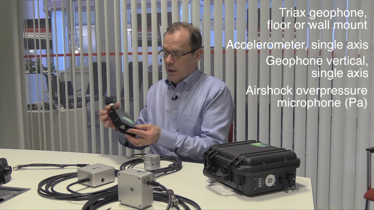 AvaTrace M80 vibration meter and sensors - YouTube