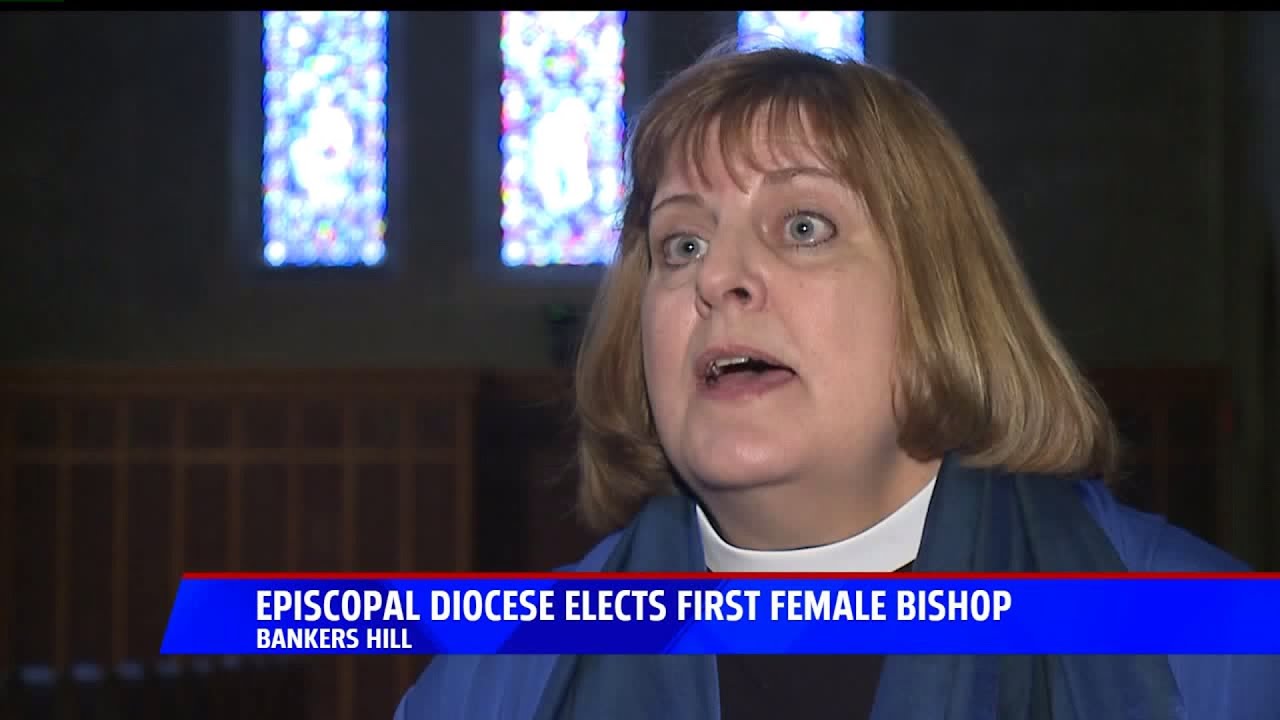 Episcopal Diocese Welcomes 1st Female Bishop - YouTube