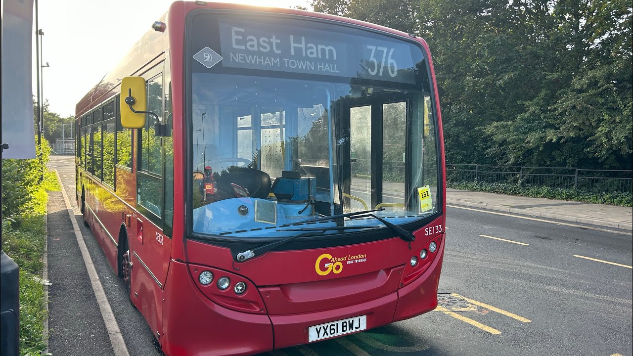 *DIVERSION*|FULL ROUTE VISUAL|Route 376 East Ham,Newham Town Hall ...