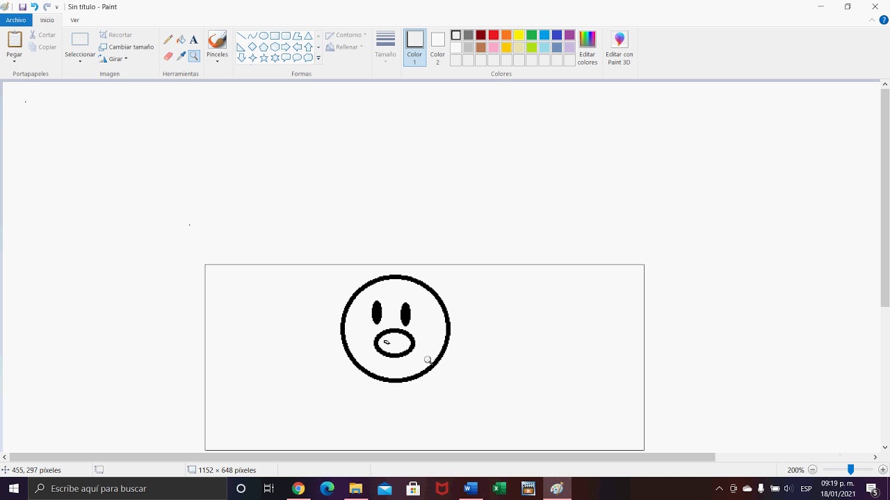 practica 12 paint - YouTube