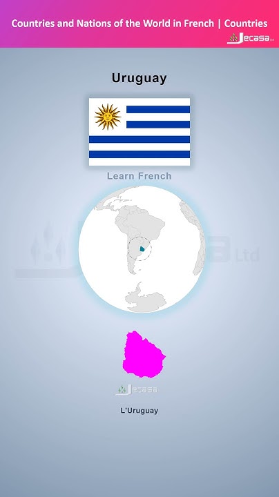 Learn French - Uruguay | Countries and Nations of the World in French ...