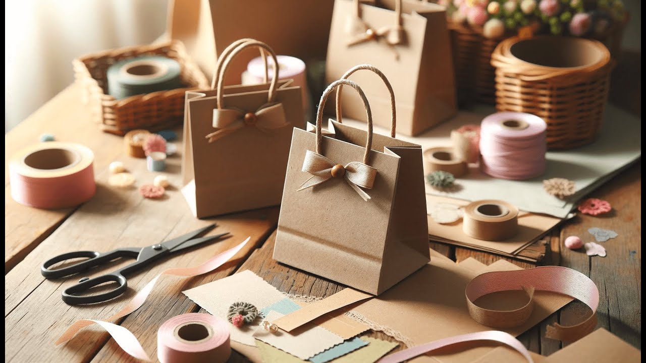 🛍️ Toovip 100 Pack Small Plain Brown Kraft Paper Bags 🛍️ | Best Small ...