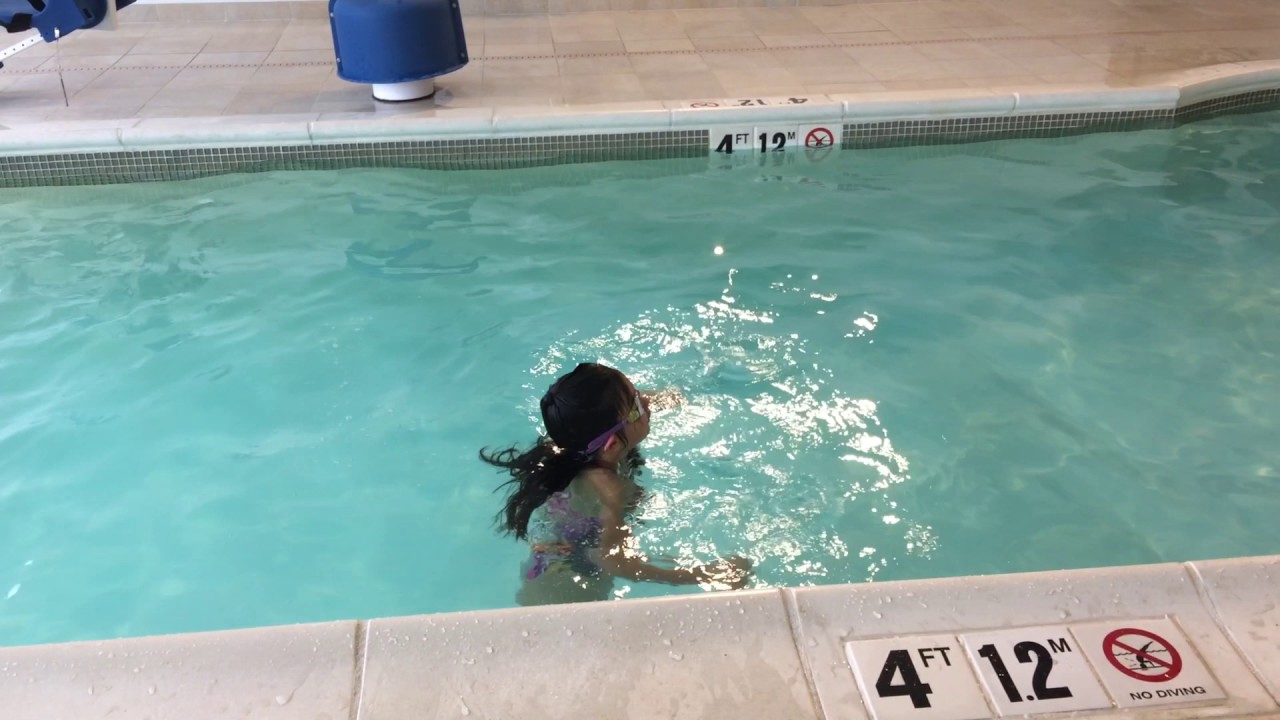Swimming with pops - YouTube
