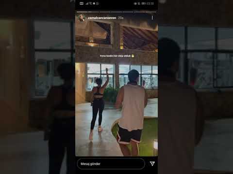 CEMAL CAN BERKAN VE LALE SPOR SALONUNDAKİ KOMİK HALLERİ