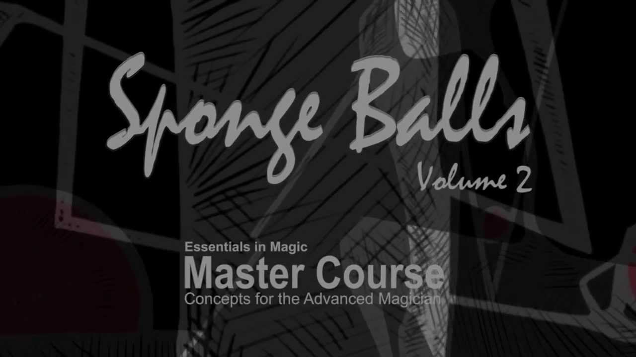Master Course on Sponge Balls by Daryl - Volume 2 - YouTube