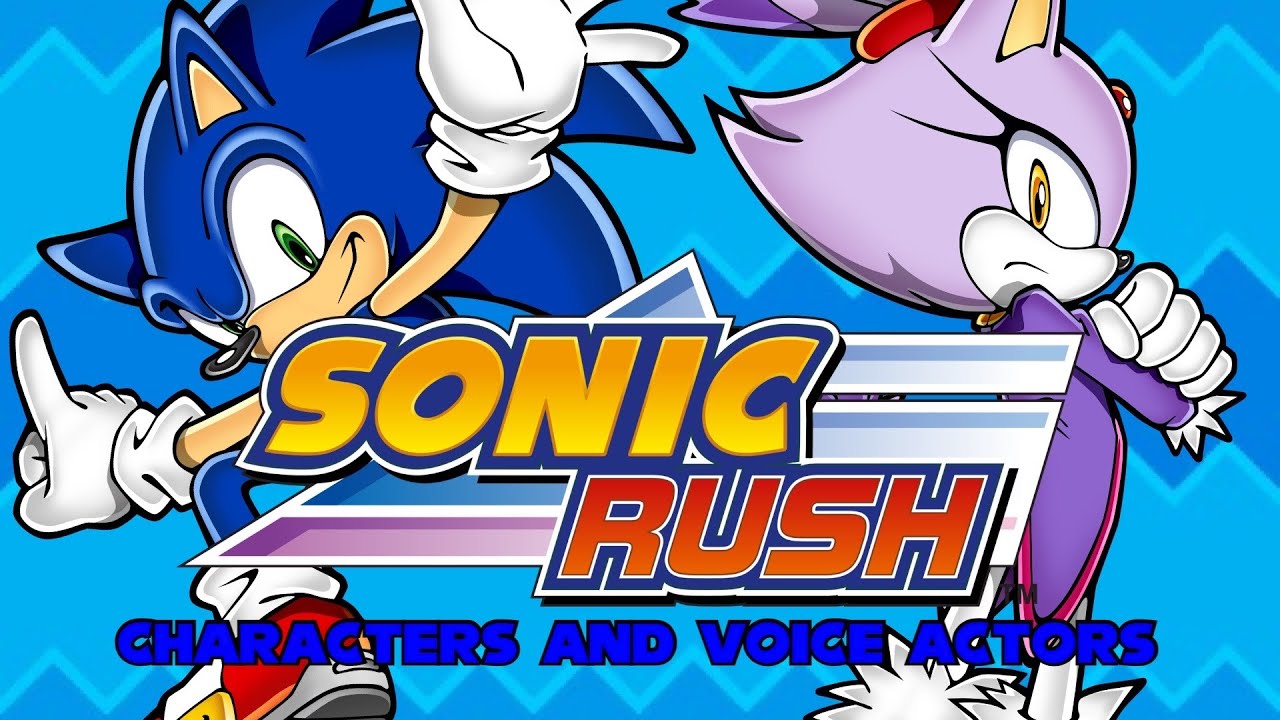 Sonic Rush Characters and Voice Actors - YouTube