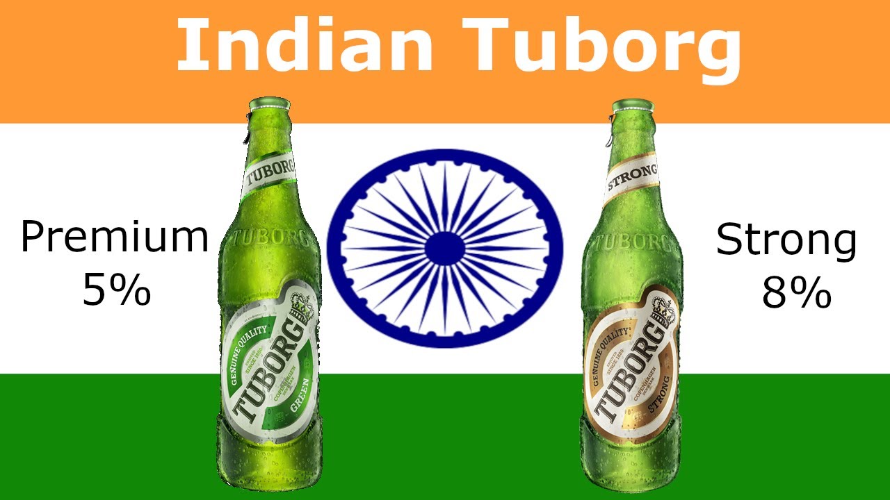 Tuborg India: Premium 5% vs Strong 8% - YouTube