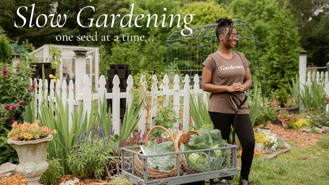 Nurturing the Garden with my Cut Flower Dreams | Peaceful Seeding & a ...