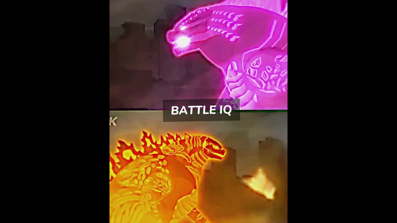 Evolved Godzilla vs Thermo Godzilla #capcut #kotm #godzilla #gxk - YouTube