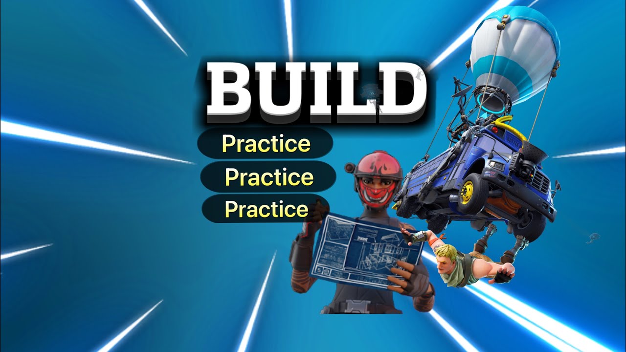 Fornite mobile gameplay build practice - YouTube