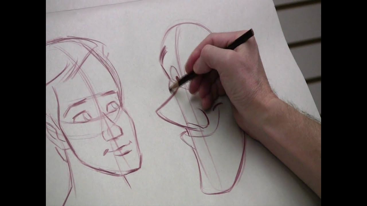 Facial Proportions for Cartooning with Peter Emslie (Part 1 of 2) - YouTube