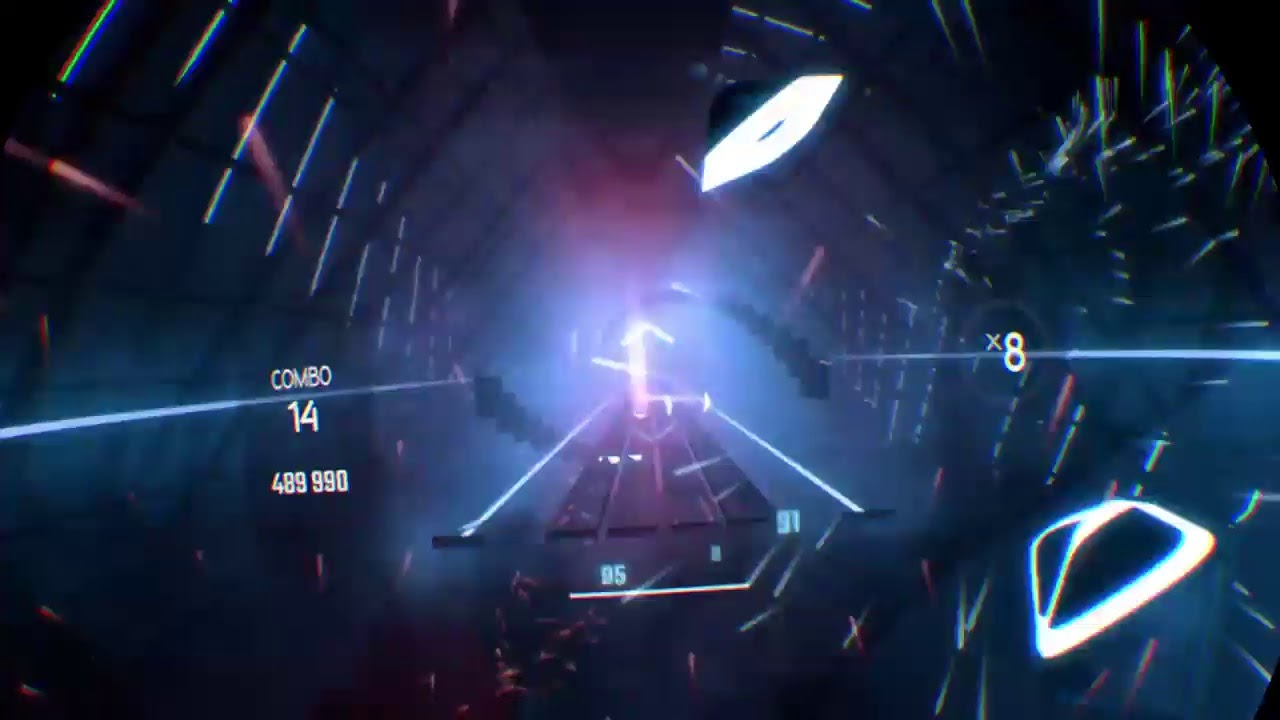 Beat saber ps4 VR - YouTube