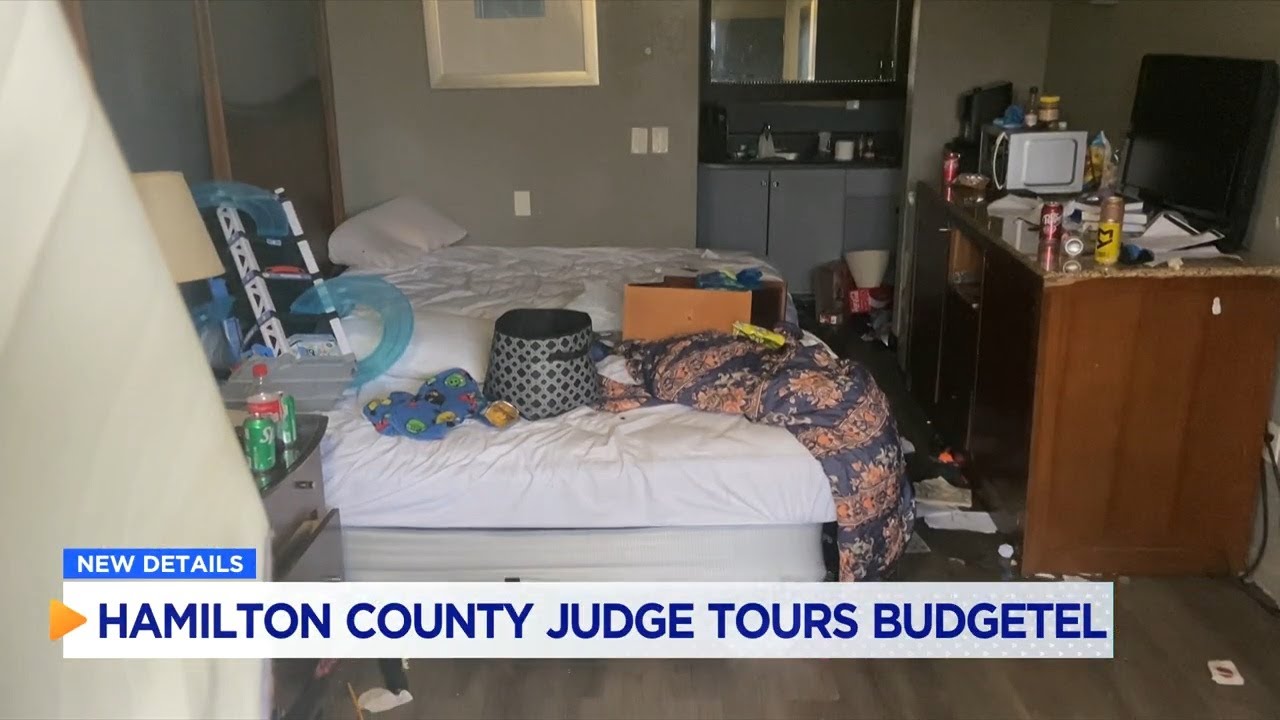 Judge Boyd Patterson tours Budgetel Inn to inspect conditions; court to ...