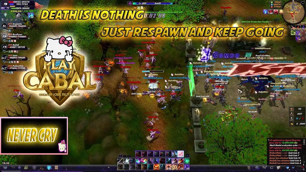 Cabal Online : [PLAY Cabal EP35] FB 1.6M ตายก็แค่กดเกิดใหม่ไม่เคยร้อง ...