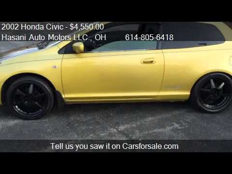 2002 Honda Civic Si 2dr Hatchback for sale in COLUMBUS, OH 4 - YouTube