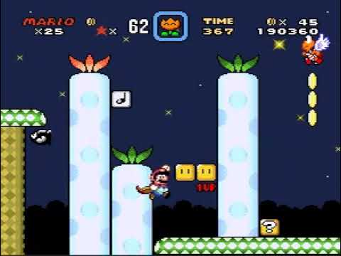 Super Mario World Catastrophe at Dinosaur Land Part 2 - YouTube