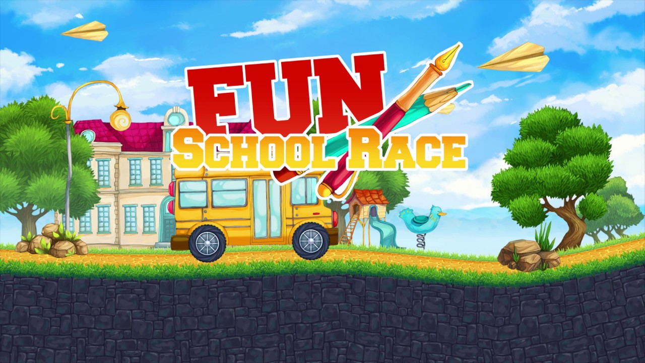 Fun School Race Games for Kids - YouTube