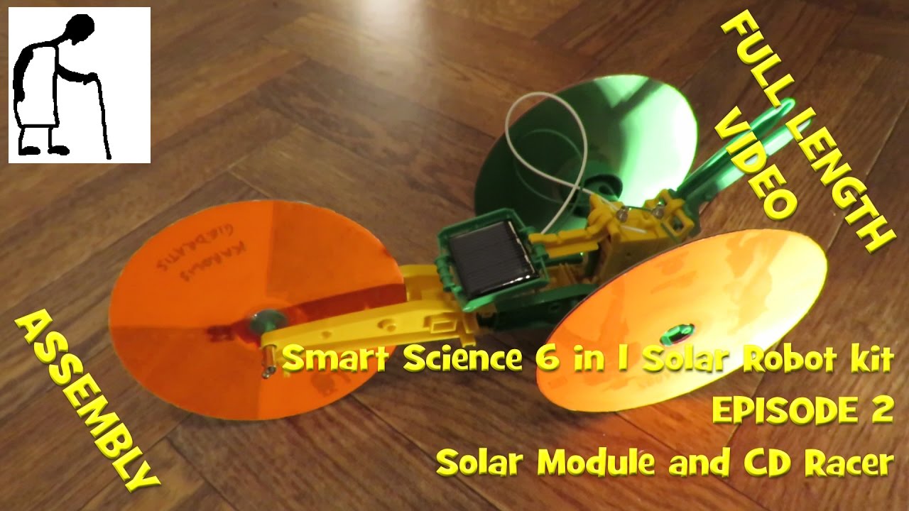 Smart Science 6 in 1 Solar Robot kit - Episode 2 Solar Module and CD ...