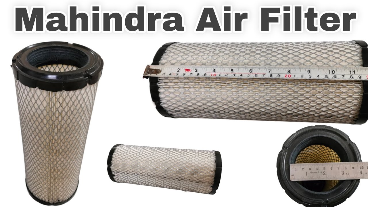 Mahindra Air Filter | First Look - YouTube