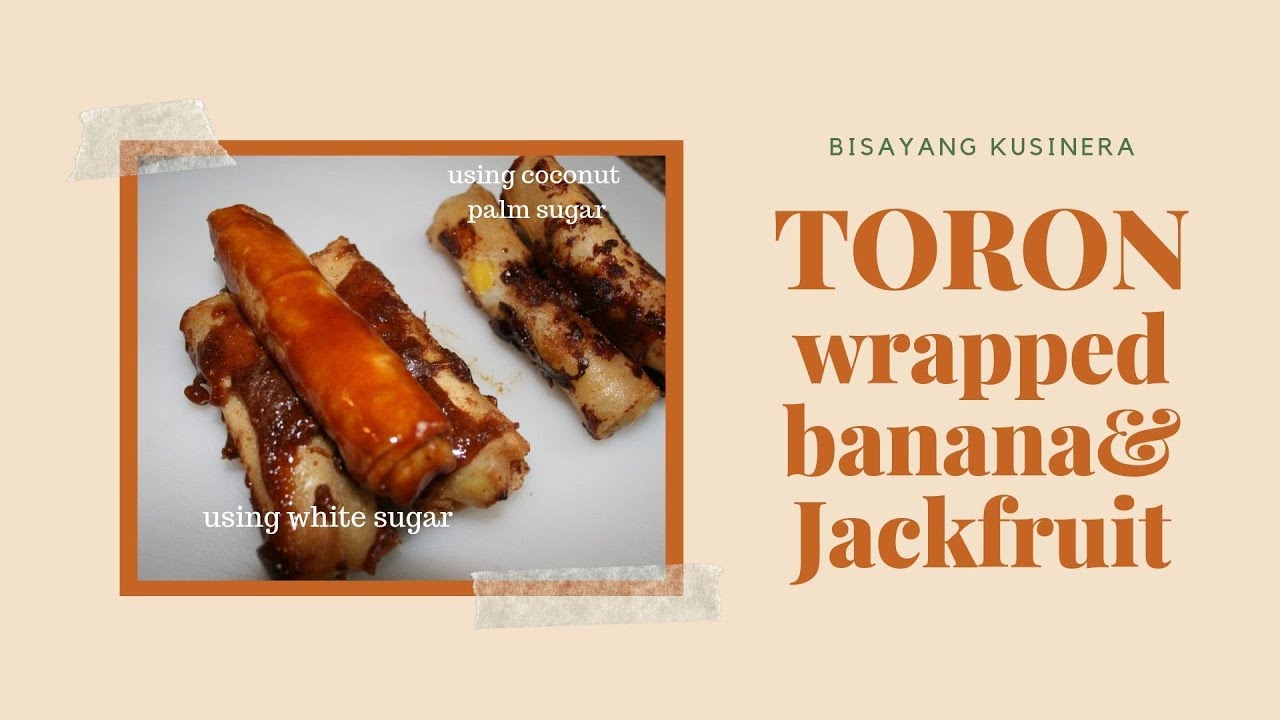 TORON(wrapped banana & Jackfruit)Simple and easy recipe - YouTube