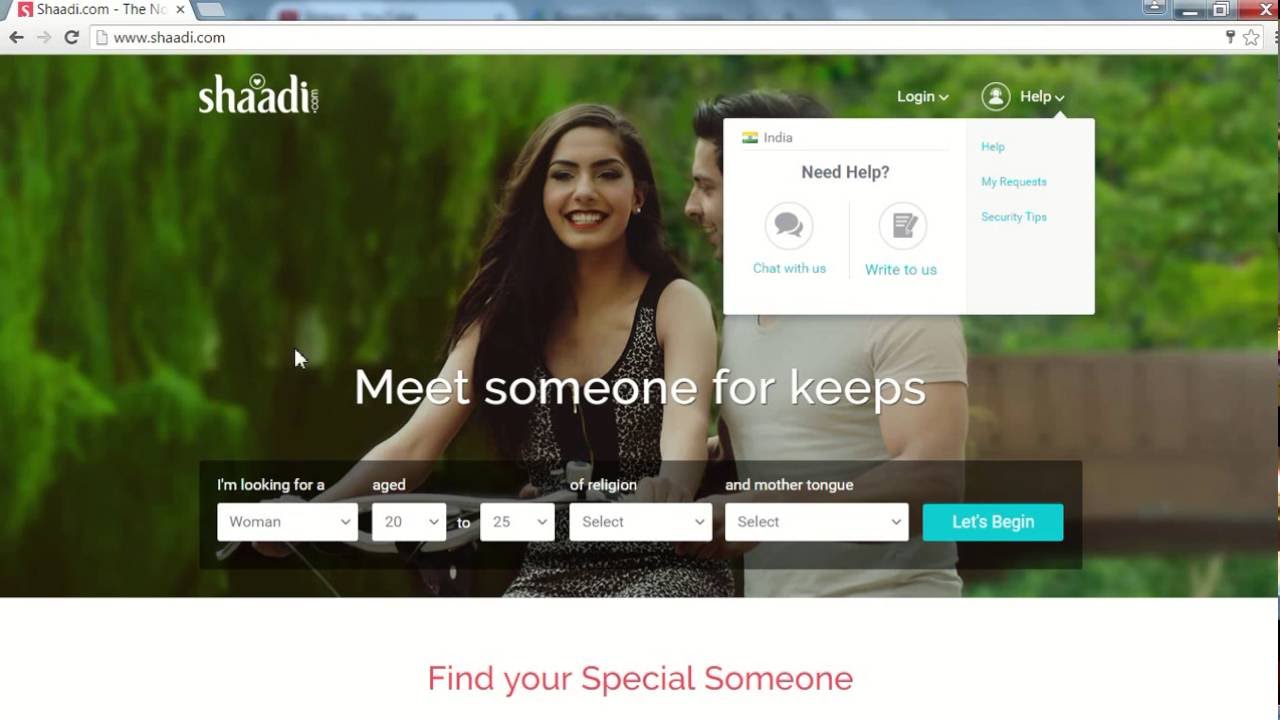 Secure Shaadi.com Account Login - YouTube