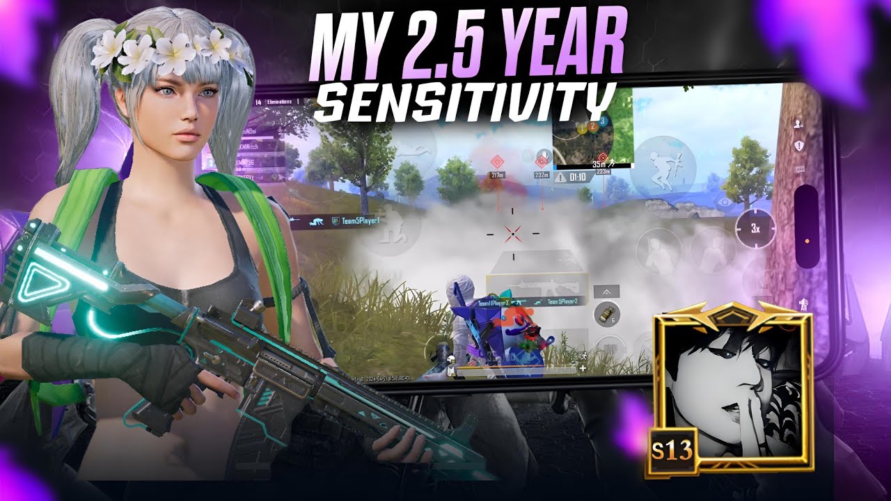 Sweet Scar ️ | Competitive Highlights | 5 Finger Controls & Sensitivity ...