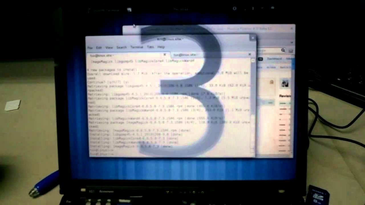 gnome-shell extension example (HD) - YouTube