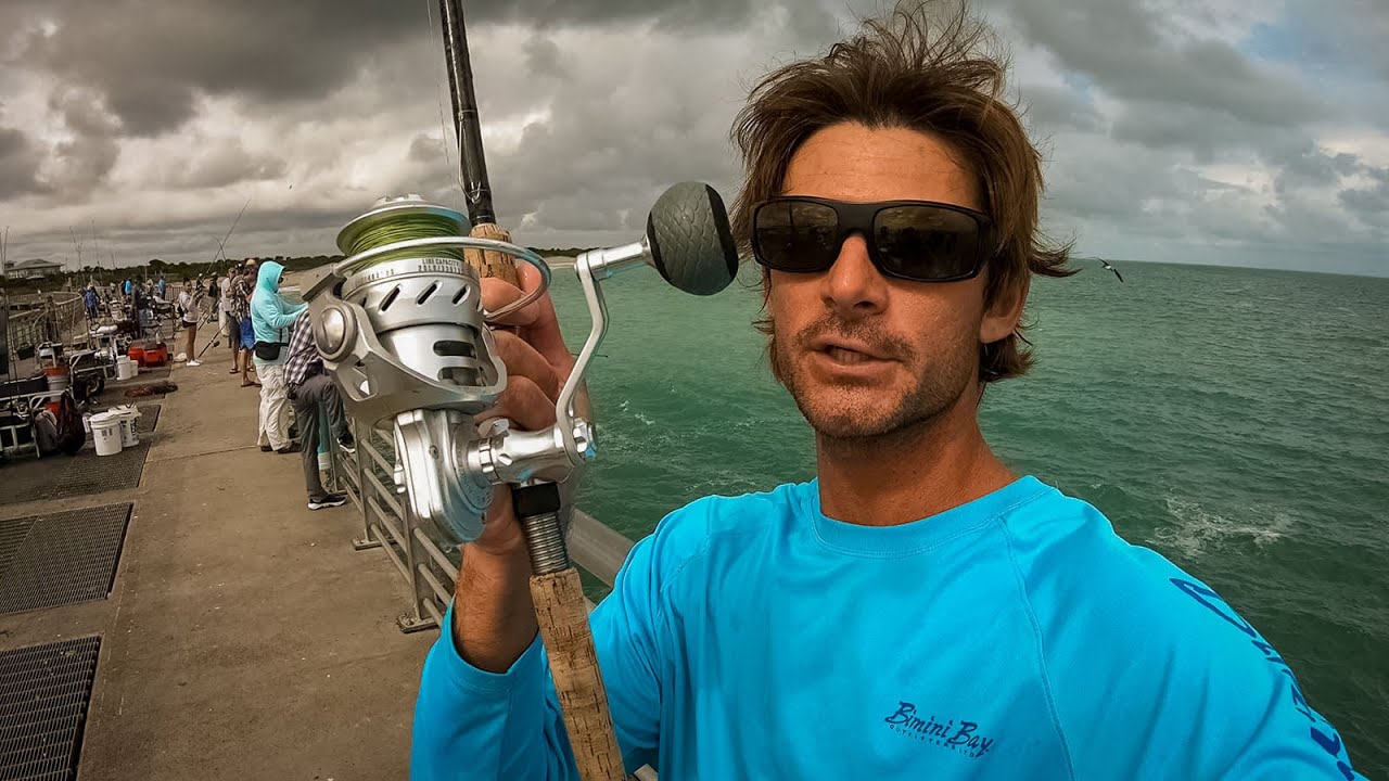 Fishing for Dinner at the Jetty - Catch, Clean, Cook - YouTube