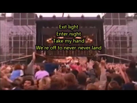 ENTER SANDMAN (lyrics) - METALLICA - YouTube