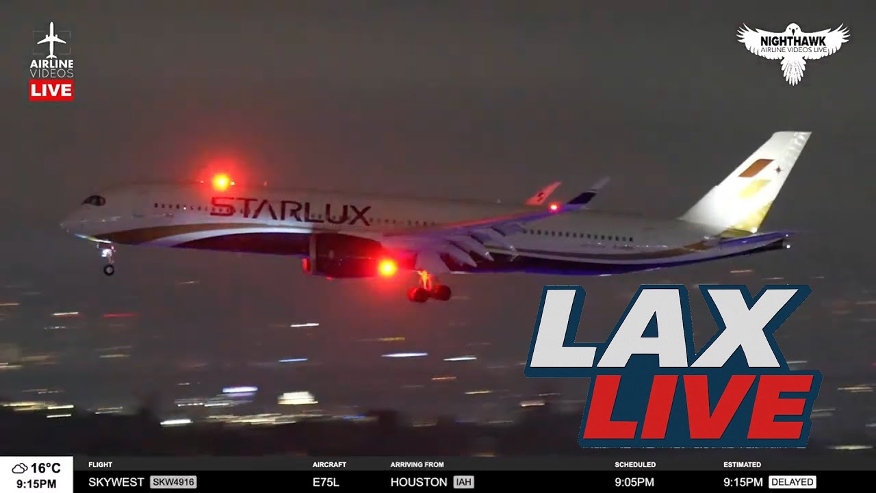 🔴LIVE Los Angeles (LAX) Airport Action! (June 6th, 2025) - YouTube