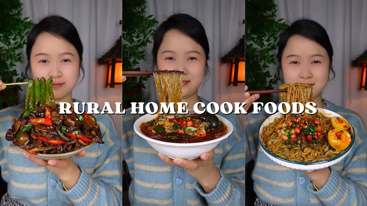 시골 먹방 Eating Show Ep 0174 | Hot Spicy | Rural Home Cook - 시골집 요리 - YouTube