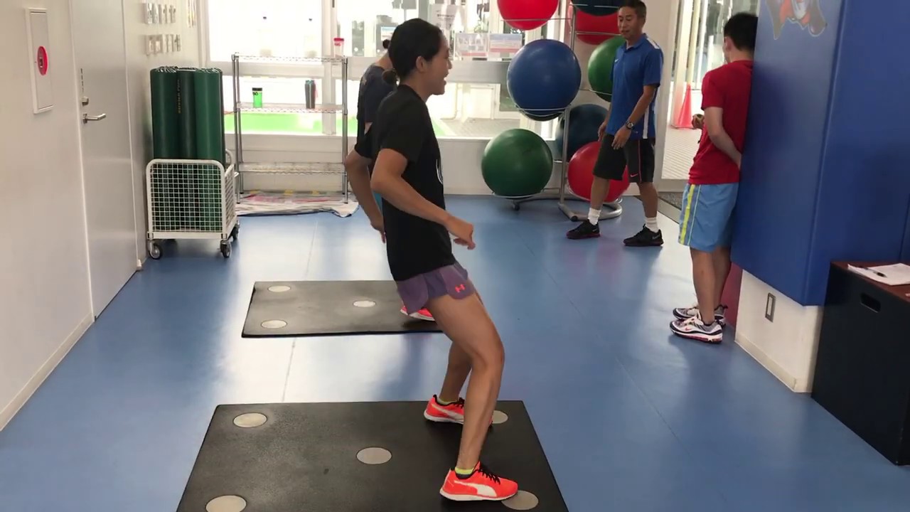 Agility workout for swim fast! #OUHS swim films - YouTube