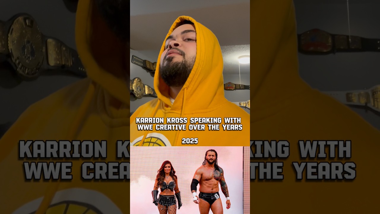 KARRION KROSS & WWE CREATIVE JUST NEVER BE SEEING EYE TO EYE #wwe # ...