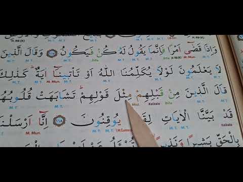 Bakara Suresi 117-119.Ayetler