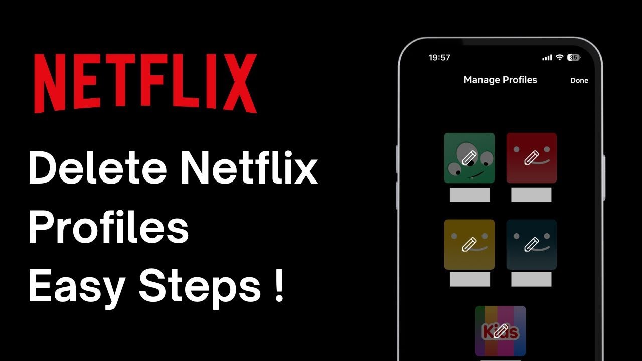 How to Delete Netflix Profile - YouTube