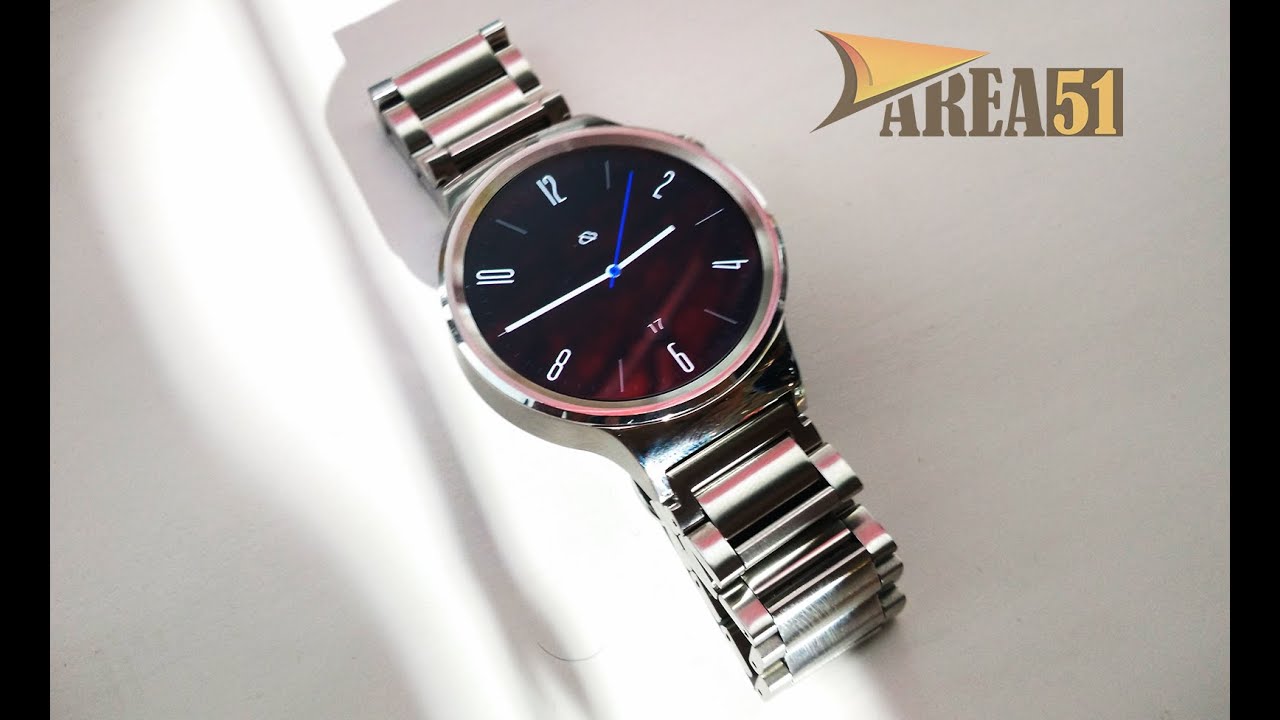 Huawei SmartWatch Hands On India | Stainless Steel - YouTube