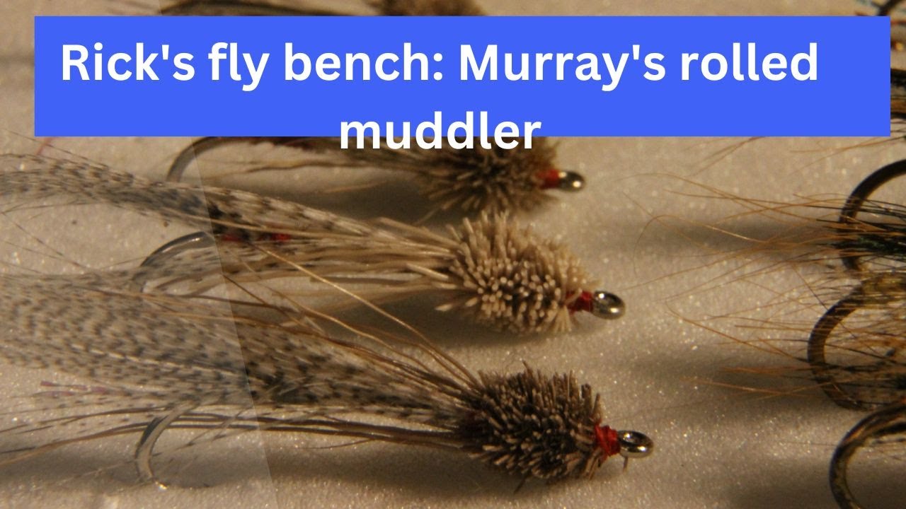 How to tie a rolled muddler fly - YouTube