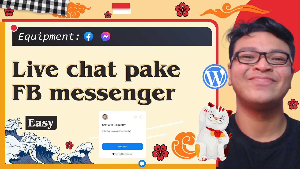 Tutorial Cara Menambahkan Facebook Messenger Chat Di Website WordPress ...