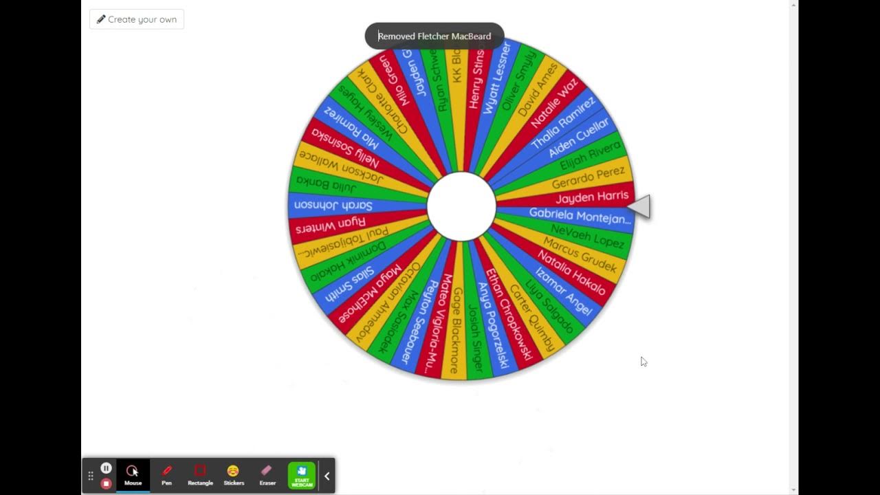 Wheel of Names | Random name picker - YouTube