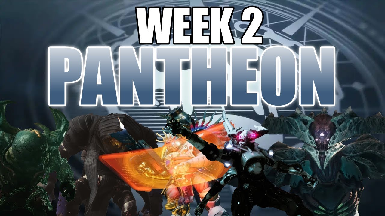 PANTHEON Raid boss clears | (Week Two) All Platinum - YouTube