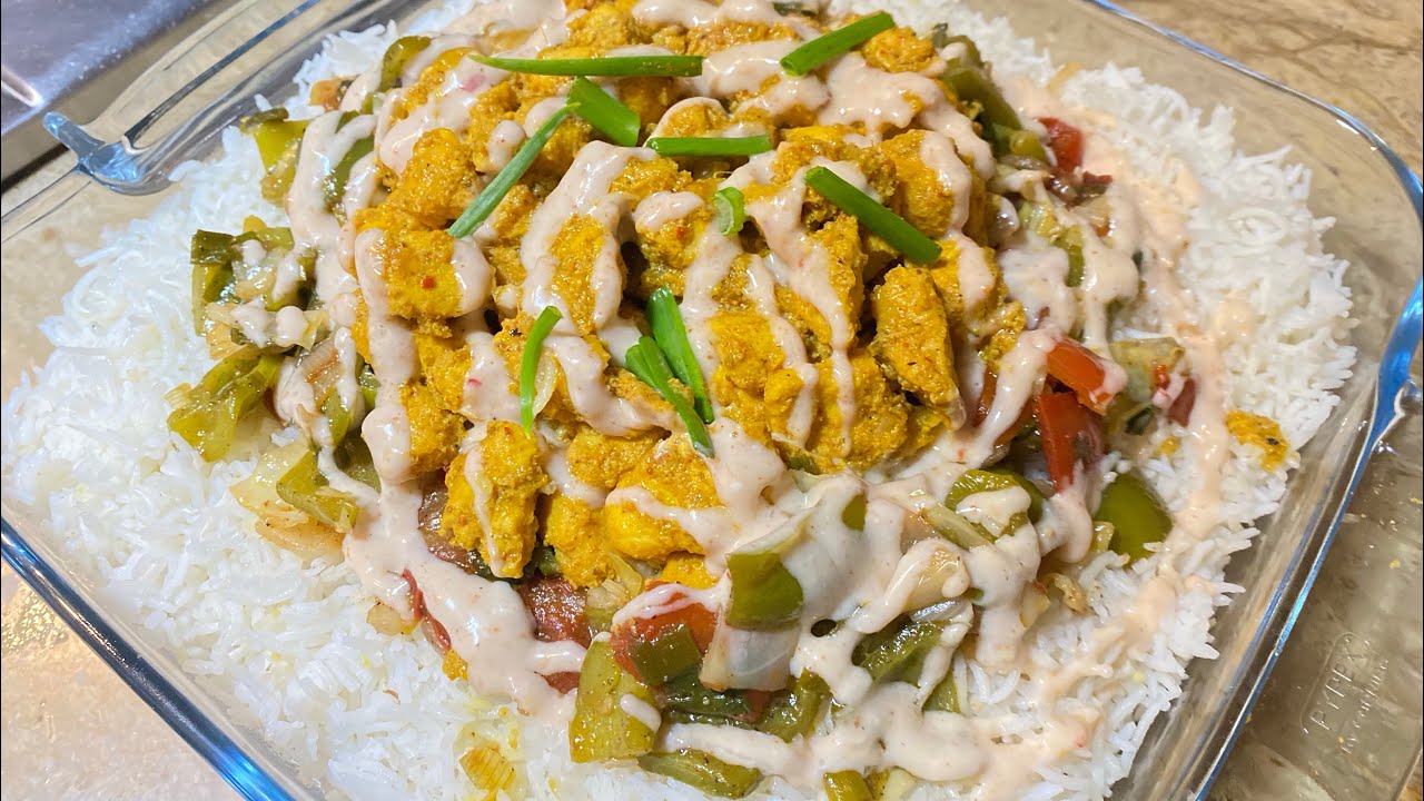 LOADED RICE | chicken and vegetable rice | 🍚 - YouTube