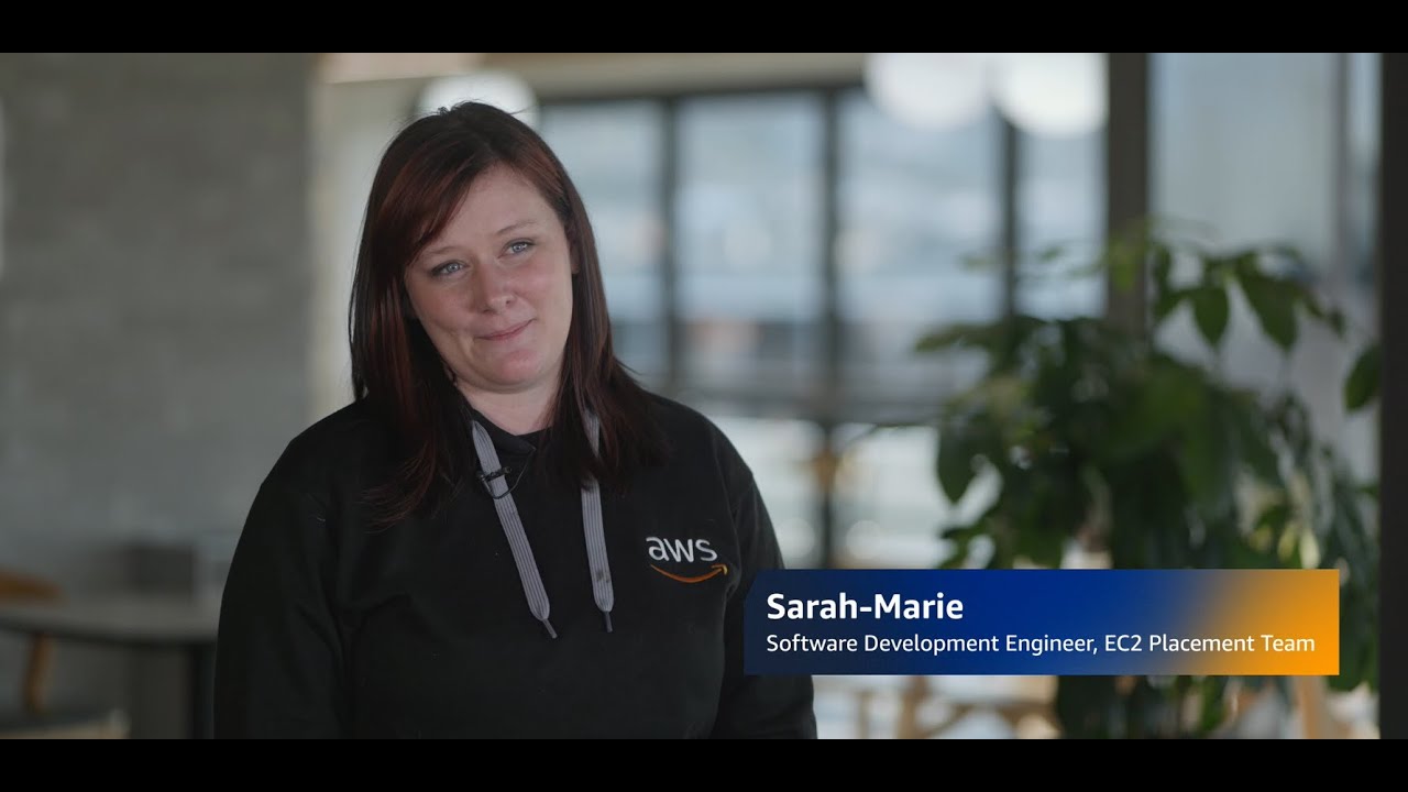 Meet Sarah-Marie, Software Development Engineer, EC2 | Amazon Web ...