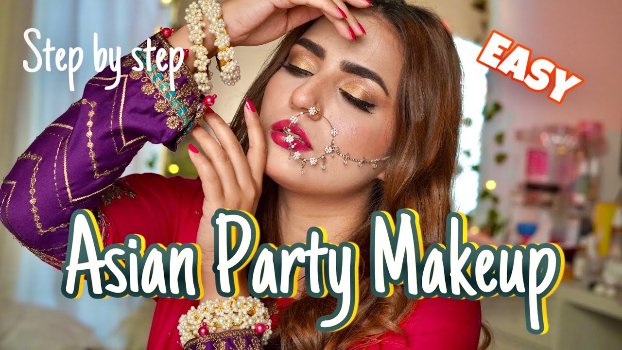 PARTY MAKEUP LOOK | EASY | STEP BY STEP TUTORIAL | JAVYRIAH - YouTube