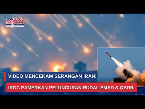 Ngeri! IRGC Rilis Video Detik-detik Rudal Iran Serang AS dan Israel I Trijaya Update