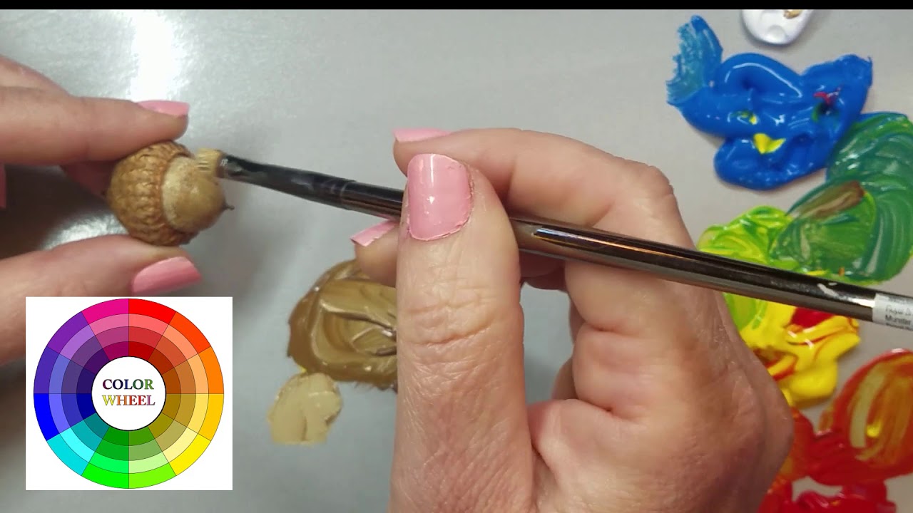Mini-Tutorial: The Colors of an Acorn - YouTube